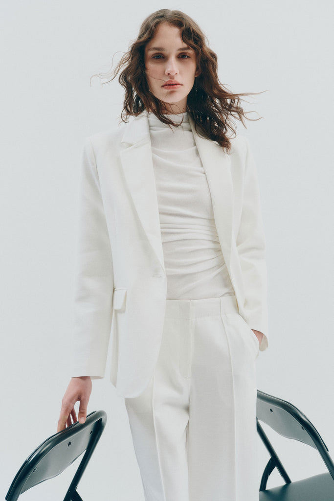 Shop Lina Blazer | Nude Lucy