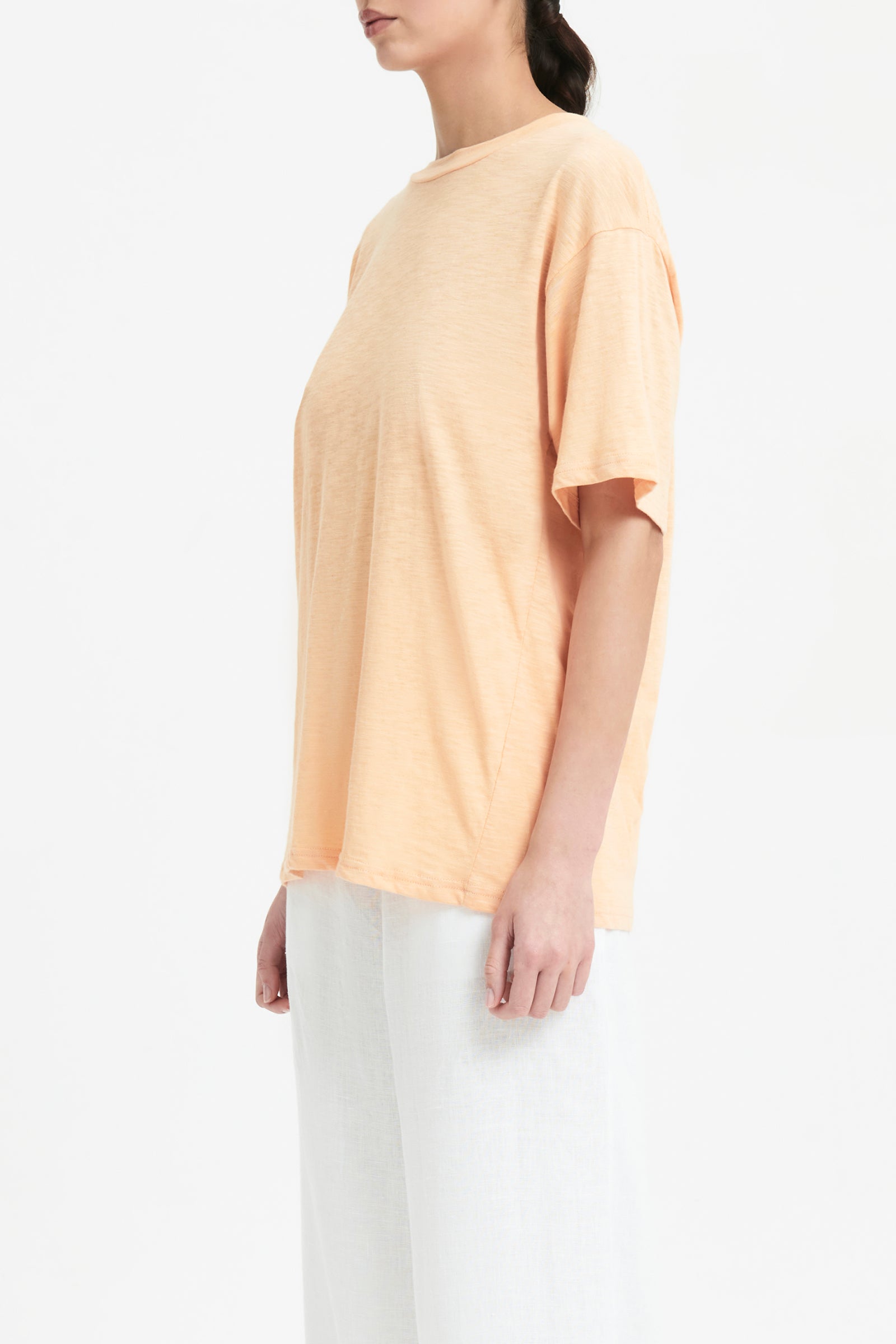 Kit Slub Cotton Tee Melon