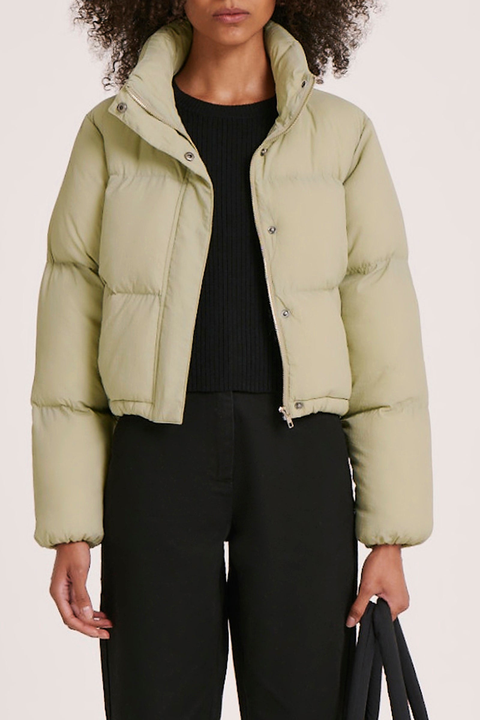 Shop Topher Puffer Jacket in Cucumber | Nude Lucy